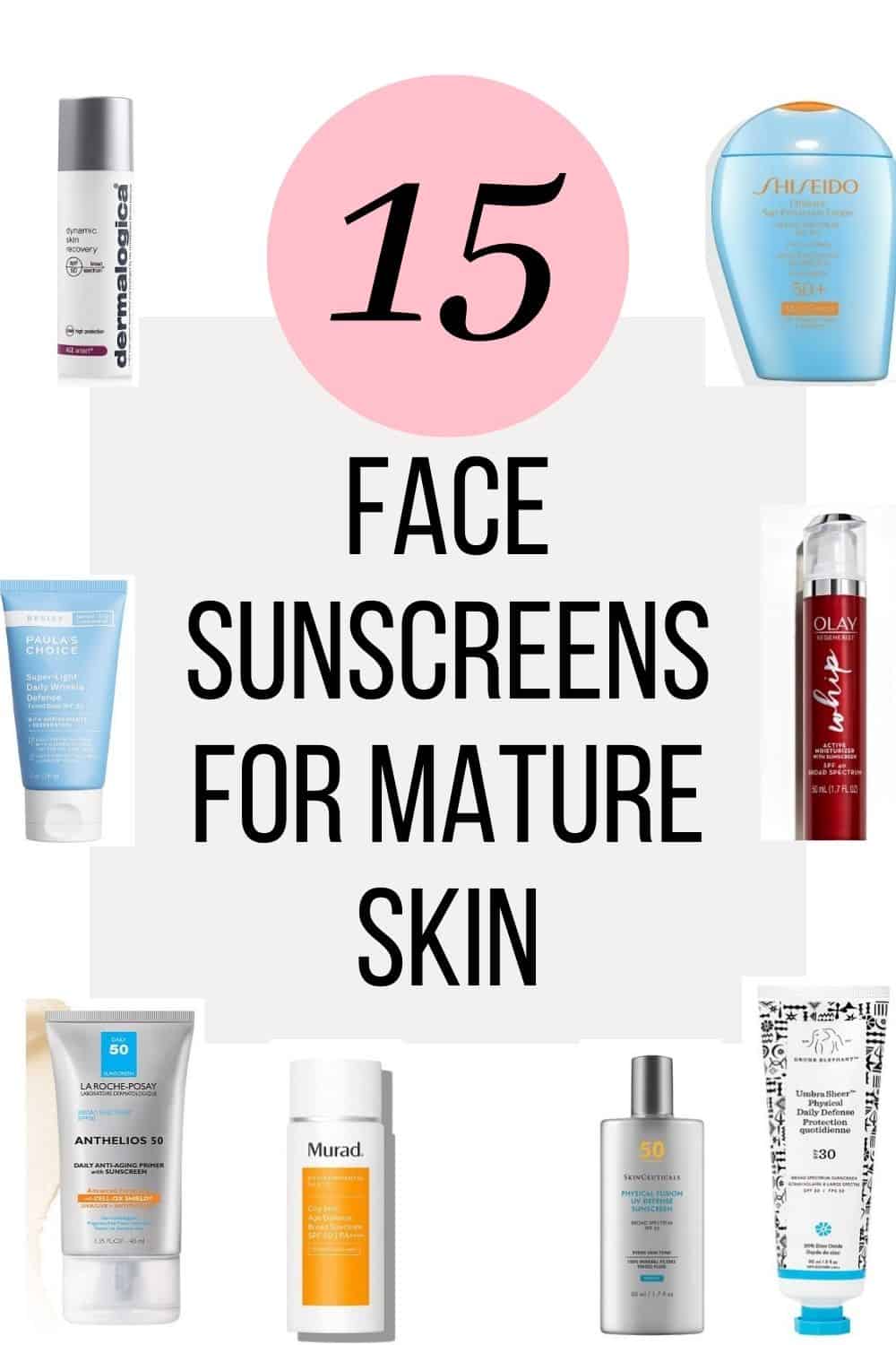 15 Best Face SPF Sunscreens for Adults Over 40 - wizardingbeauty.com