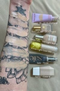 Tower 28 Tinted Sunscreen Foundation Review Mature Skin ...